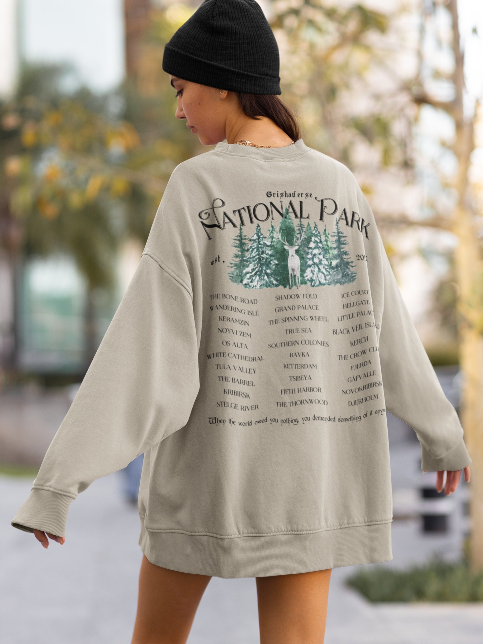 Grishaverse Fictional National Park Retro Minimalist Aesthetic ...