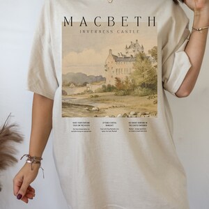 Shakespeare Macbeth Tee Shirt Tshirt * Literature Literary Bookish ...