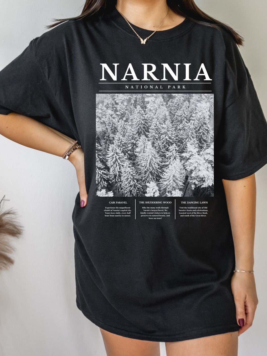 Narnia National Park Retro Minimalist Aesthetic Shirt * Granola Girl ...