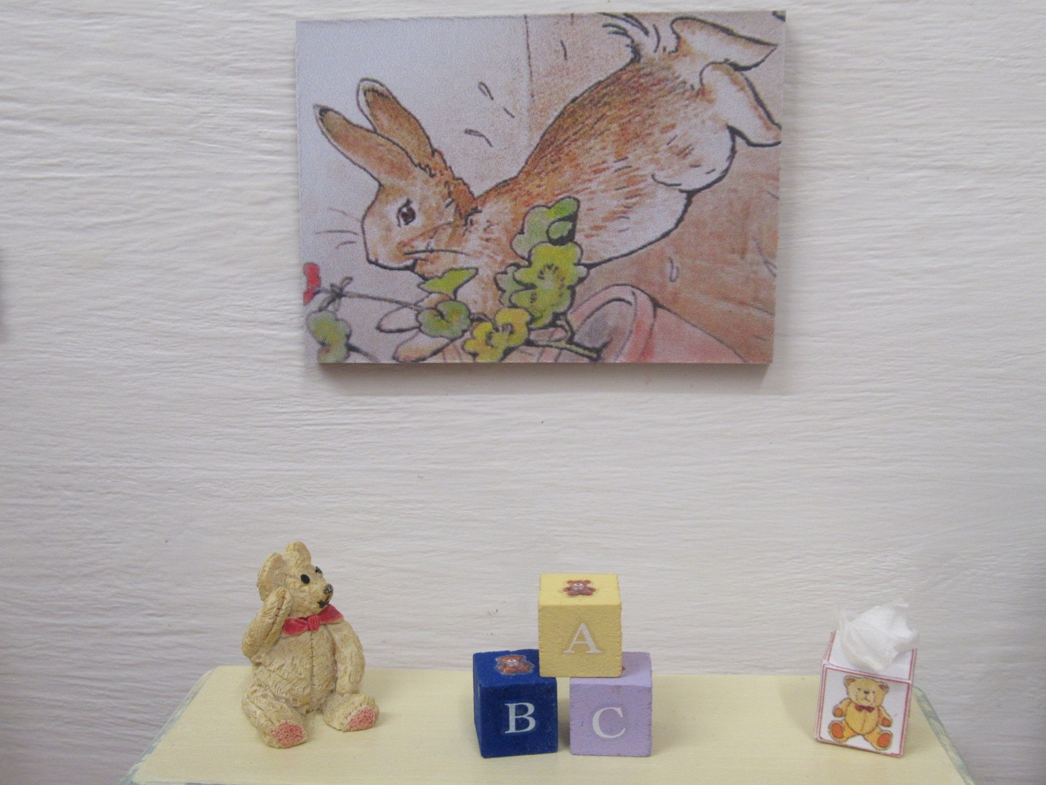 Art & Collectibles Dolls & Miniatures Dolls House Nursery Picture 1:12 ...