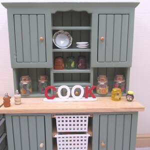 Dolls House Jam Preserve Jars Set of 4 Lemon Curd Jams Marmalade 1:12th ...