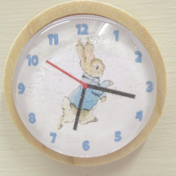 Rabbit Clock - Etsy UK