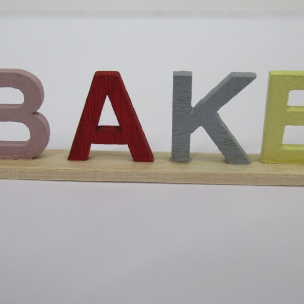 Bake Letters - Etsy