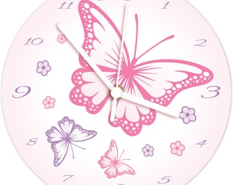 Butterfly clock | Etsy