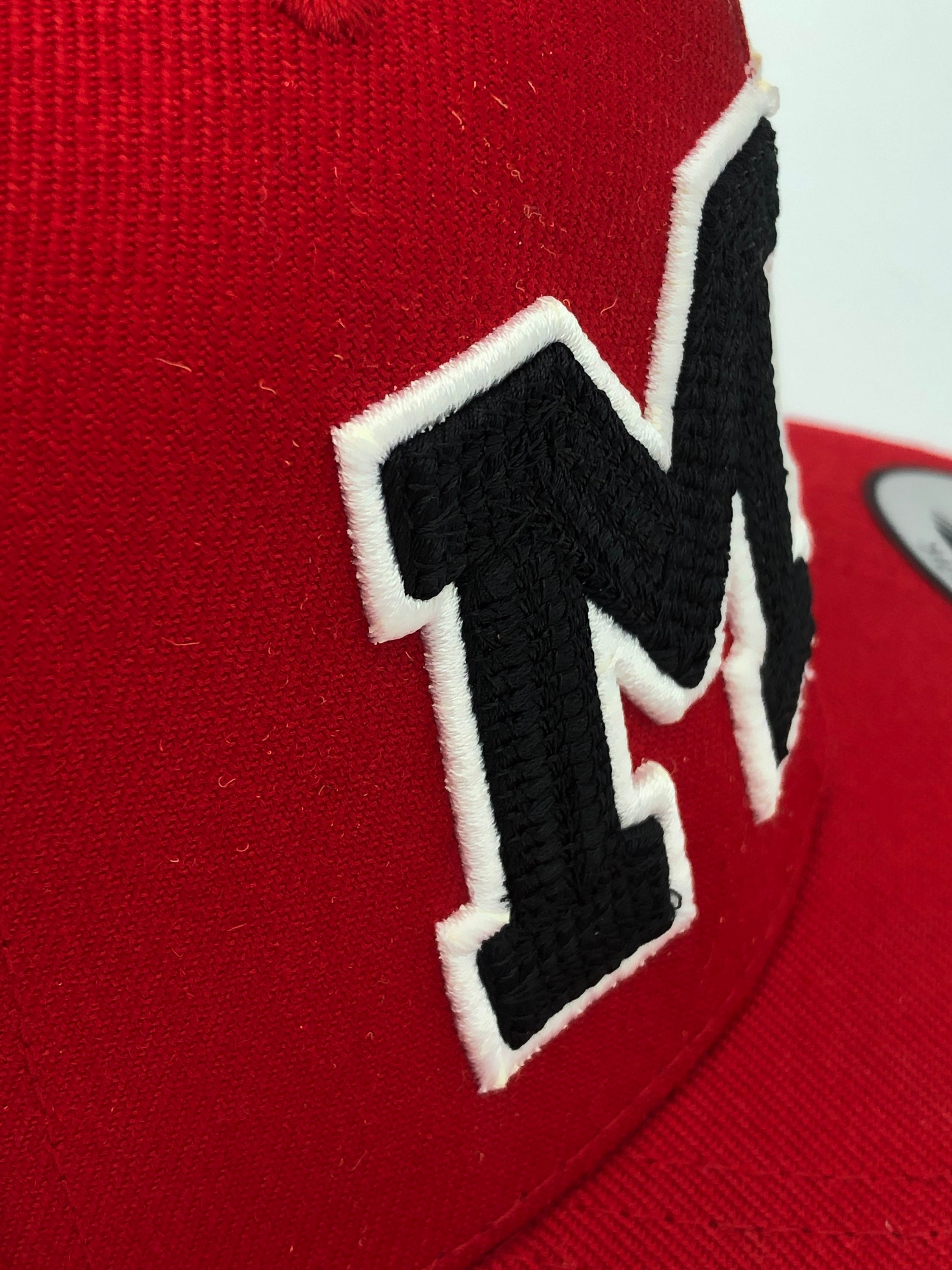 Personalized 3D Initial Puff Chainstitch Embroidery Flat Brim Cap ...