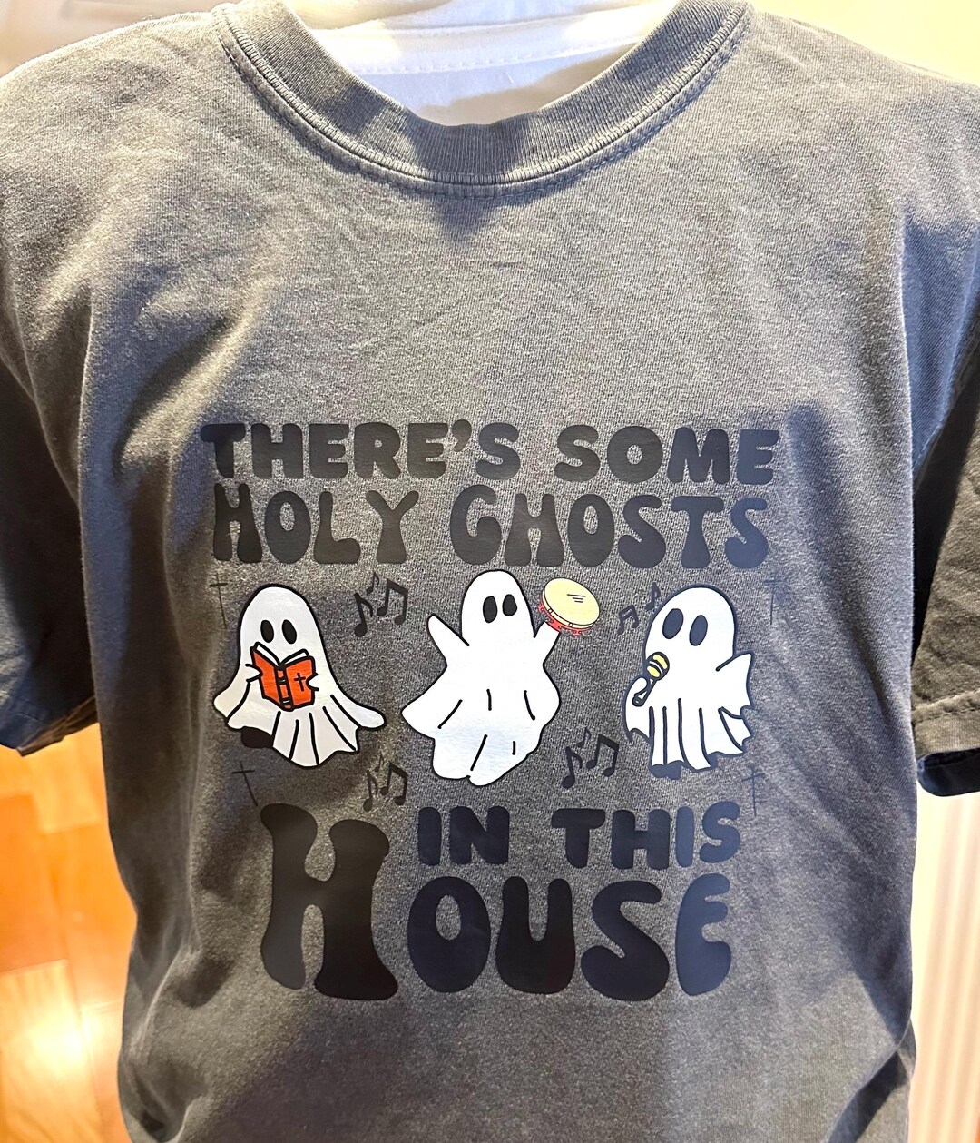 There's Some Holy Ghost in This House Tshirt, Cute Holy Ghost Shirt ...