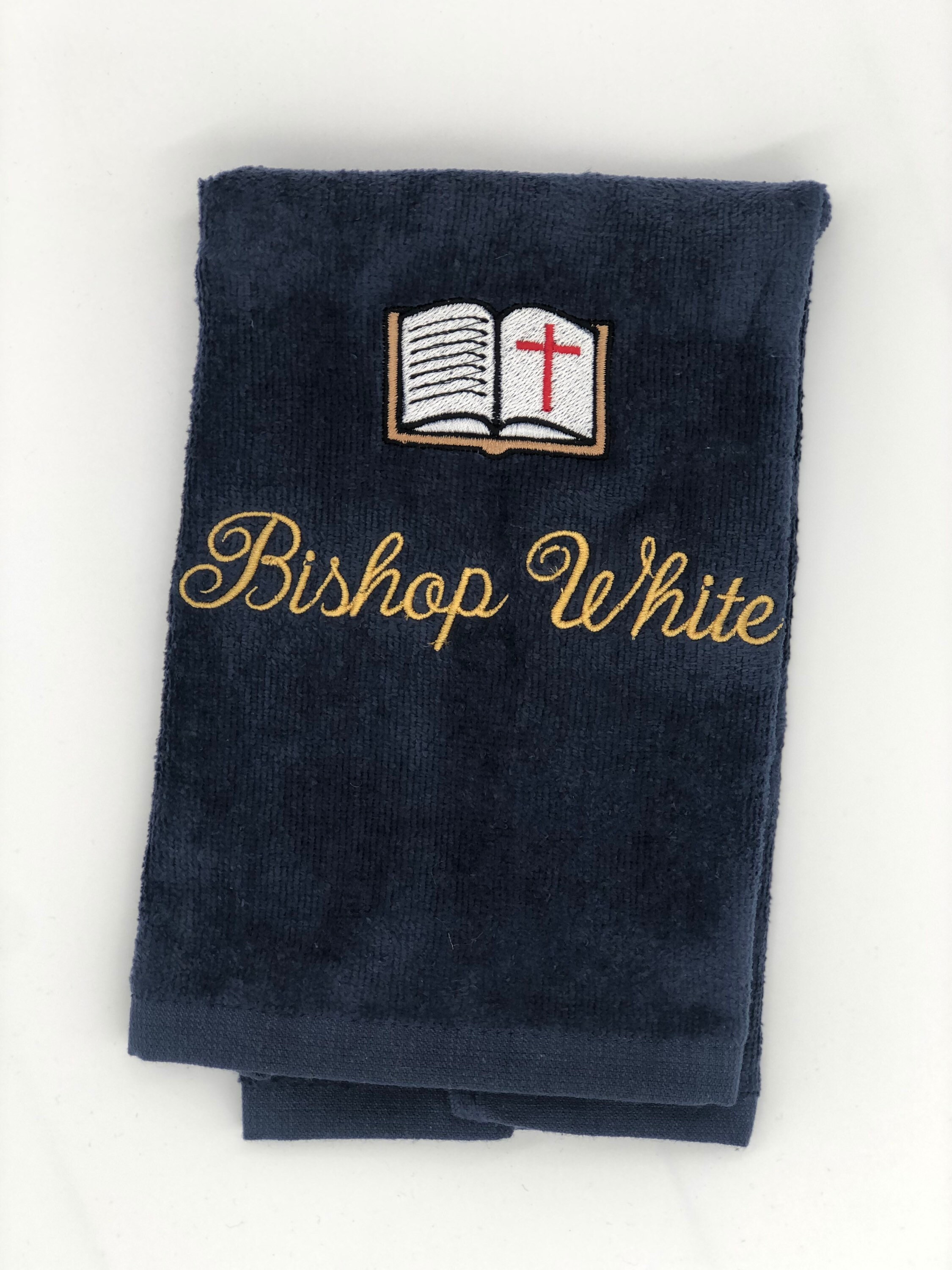 Personalized Embroidered Pastors Towels With Bible Clergy - Etsy