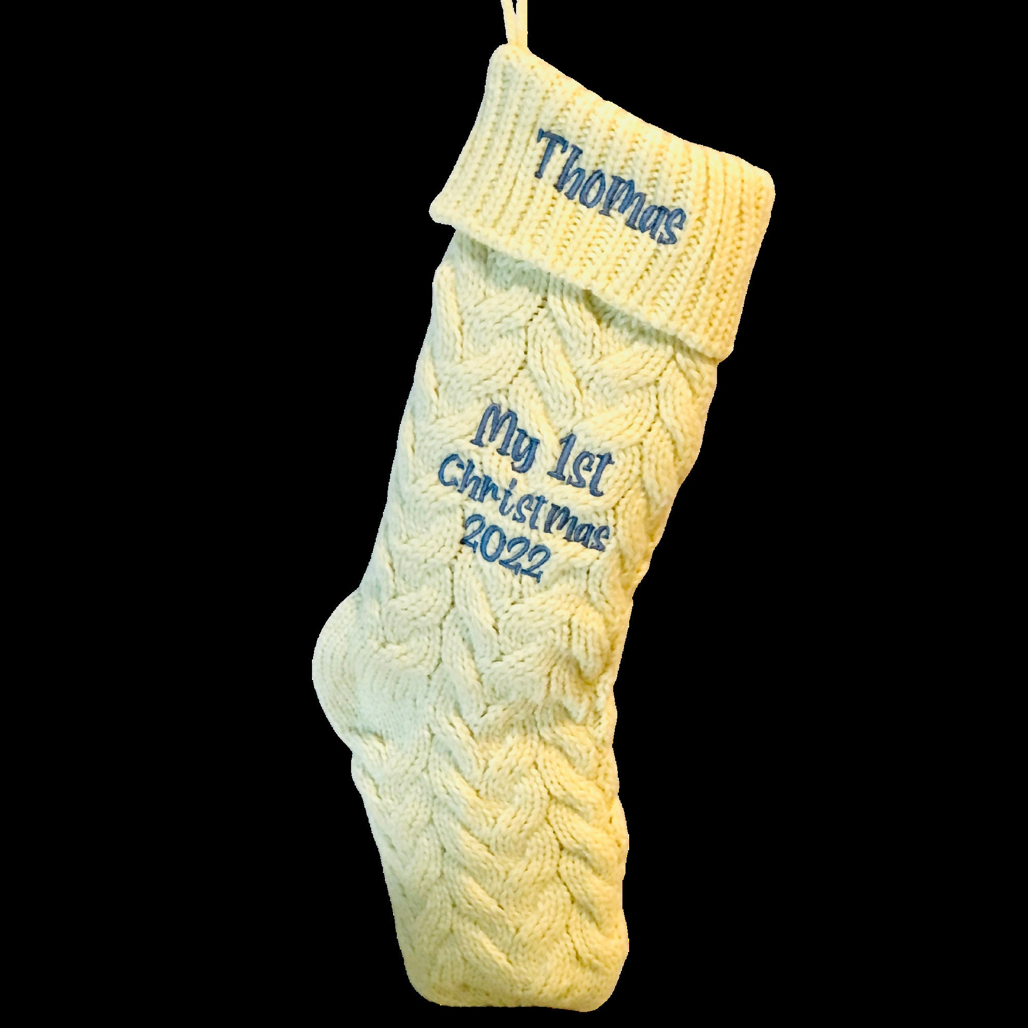 Personalized First Christmas Stockings 1st Christmas Gift - Etsy