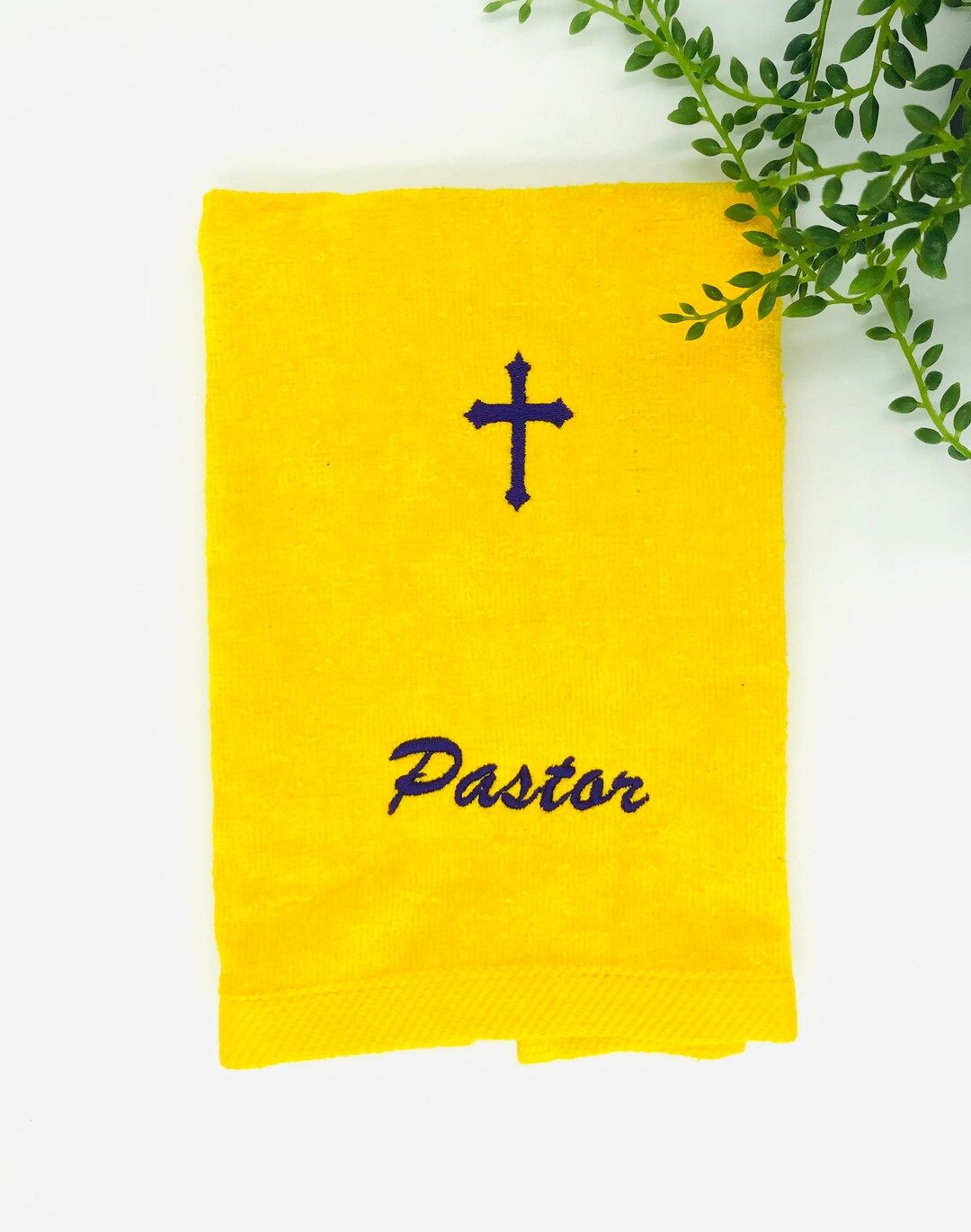 Embroidered Clergy Fingertip Towels With Holy Cross Make an Excellent ...