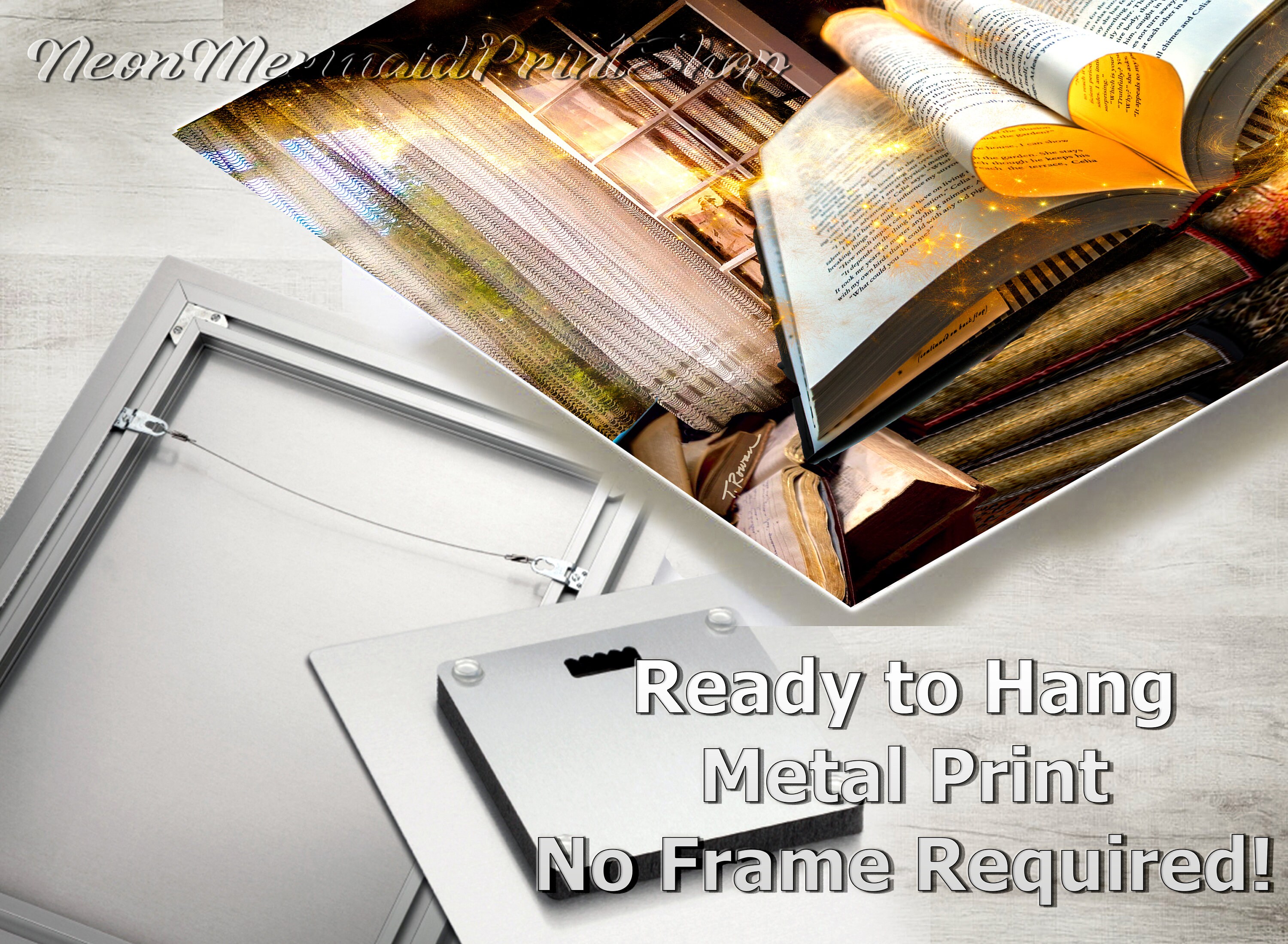 Magic Book With Fairy Lights,open Book Heart Shaped Pages,open Magic ...