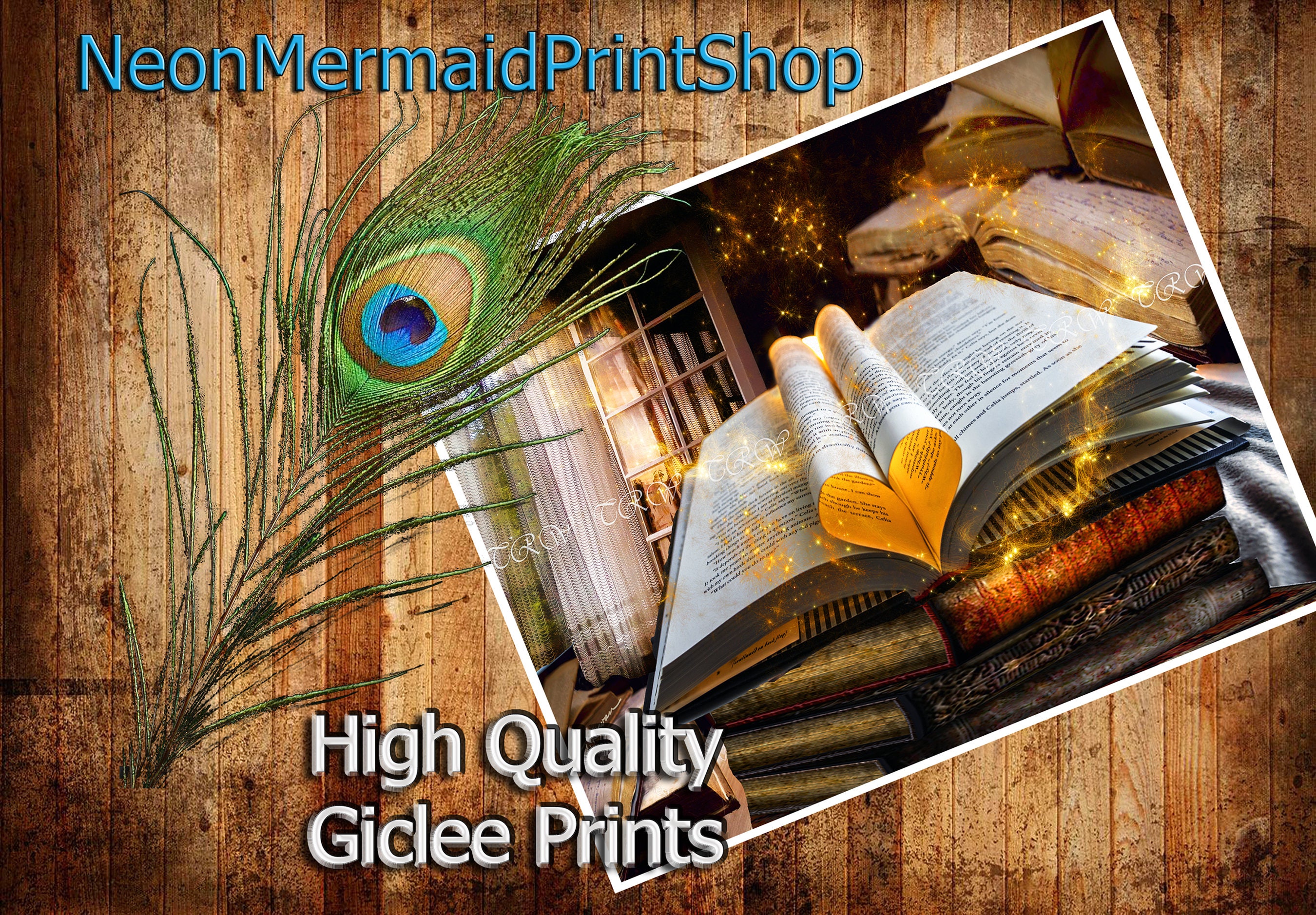 Magic Book With Fairy Lights,open Book Heart Shaped Pages,open Magic ...