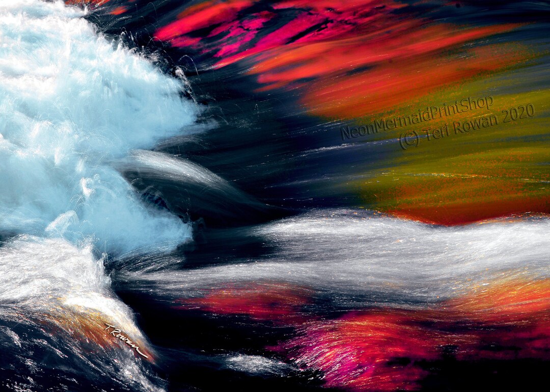 Water Photography,abstract Water Photo,abstract Water Print,river Waves ...