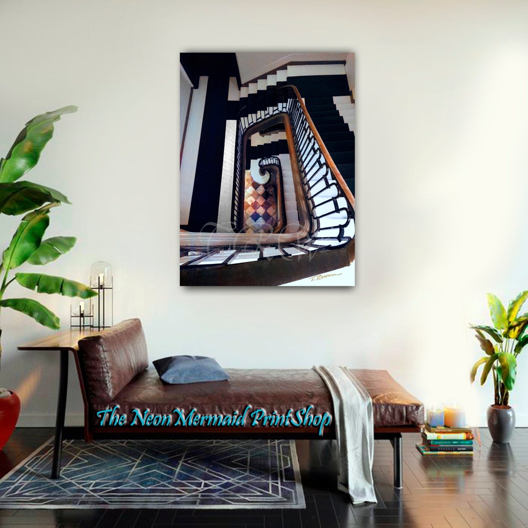 Spiral Staircase,abstract Photography,abstract Stairs,parisian ...