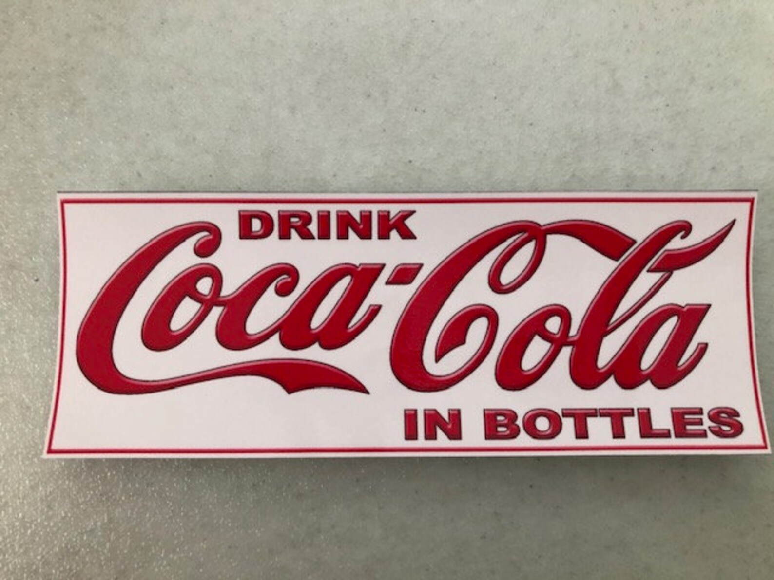 Drink Coca-cola in Bottles Vinyl Sticker - Etsy