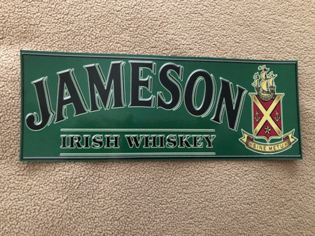 Jameson Irish Whiskey Vinyl Sticker - Etsy