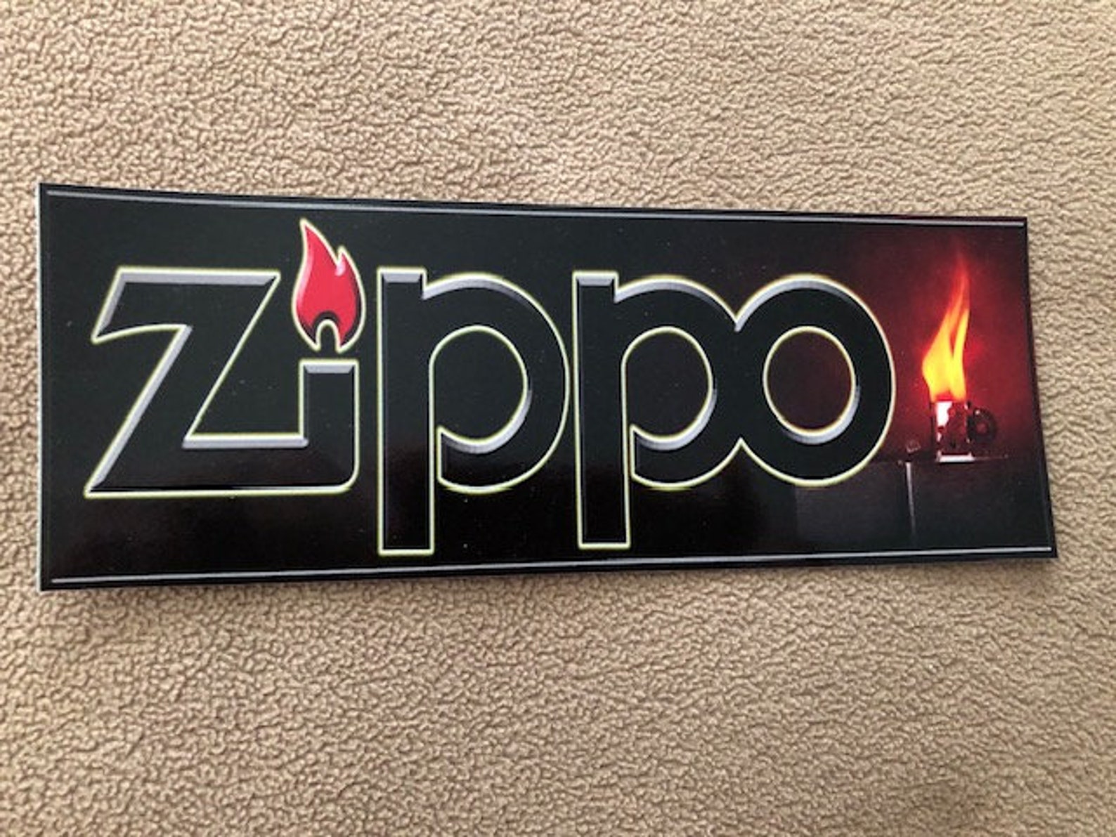 ZIPPO VINYL STICKER - Etsy