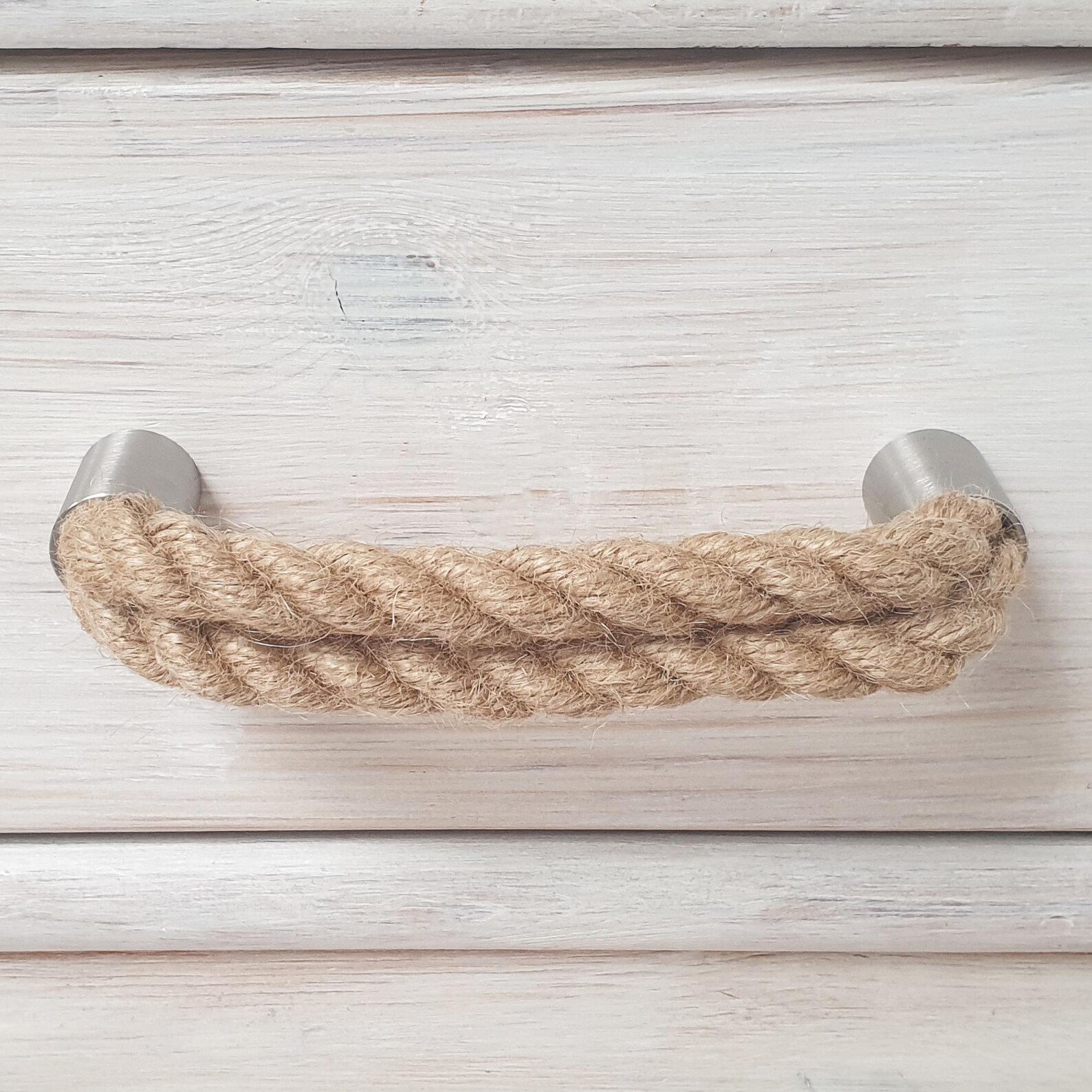 Maritime Furniture Handle Made of Jute Rope | Drawer Handle Made of ...