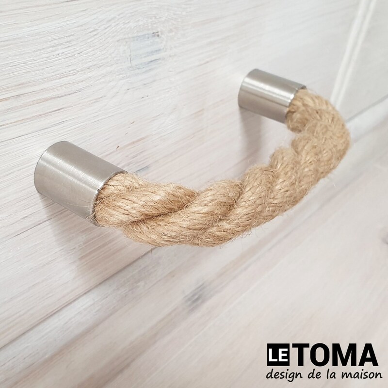 Rope Drawer Pulls - Etsy