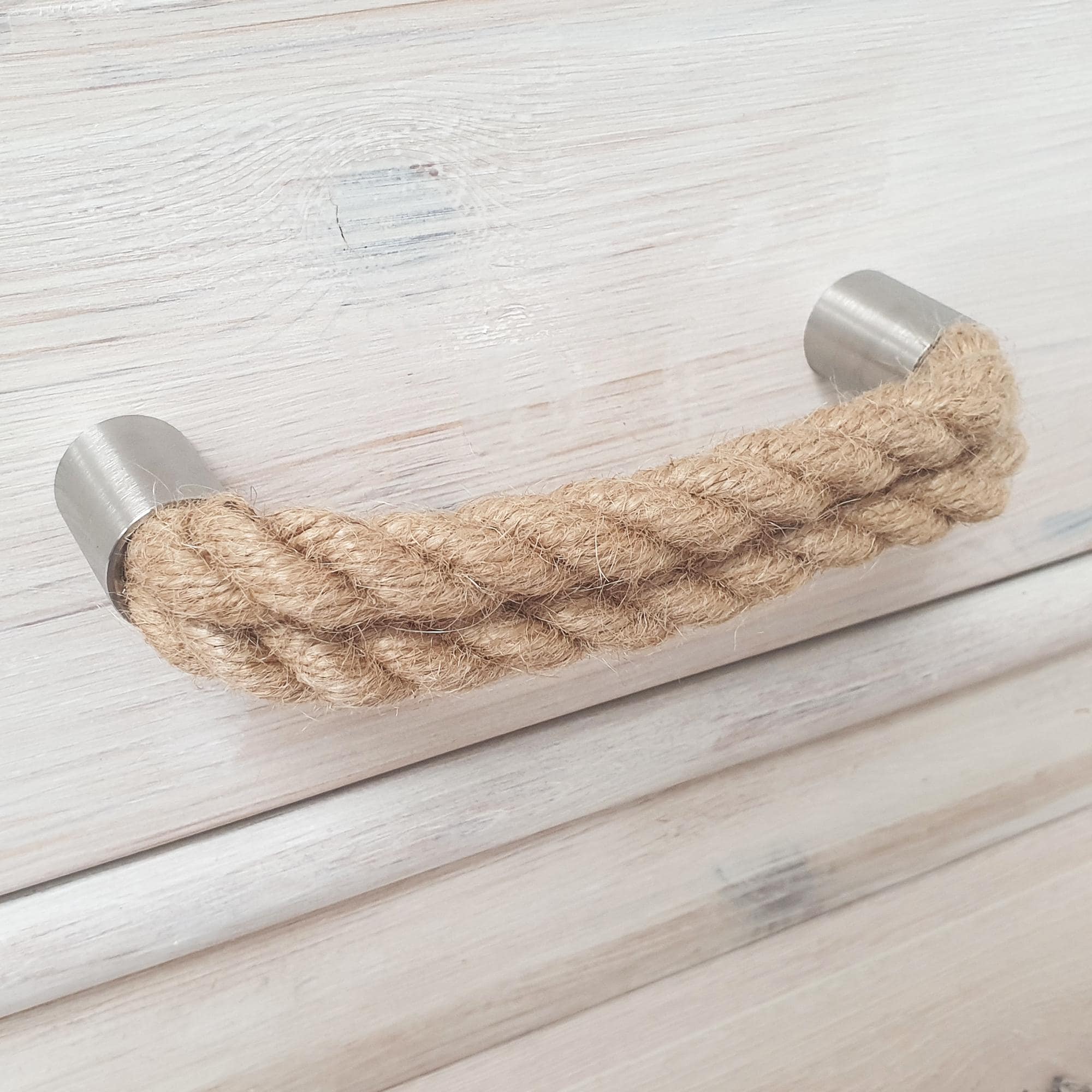 Maritime Furniture Handle Made of Jute Rope | Drawer Handle Made of ...