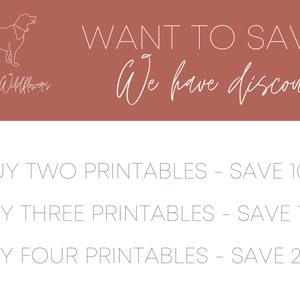 Dog Alphabet Poster PRINTABLE Dog Wall Art Instant - Etsy