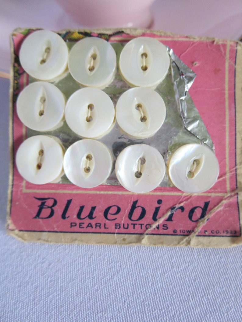 Closures & Fasteners Sewing & Fiber 1920s set of 12 buttons vintage ...