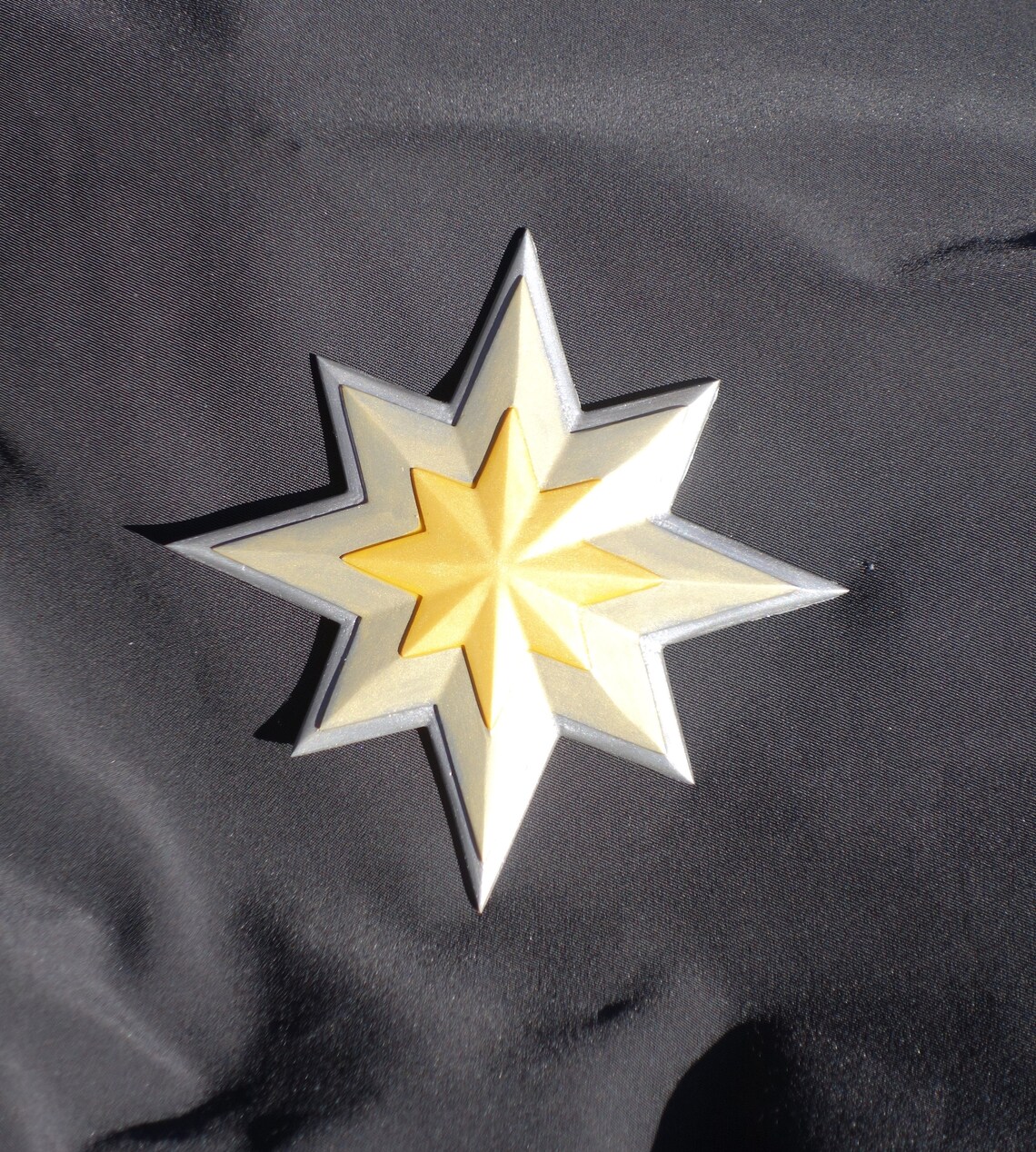 Captain Marvel Yon-rogg Jude Law Star Chest Emblem | Etsy