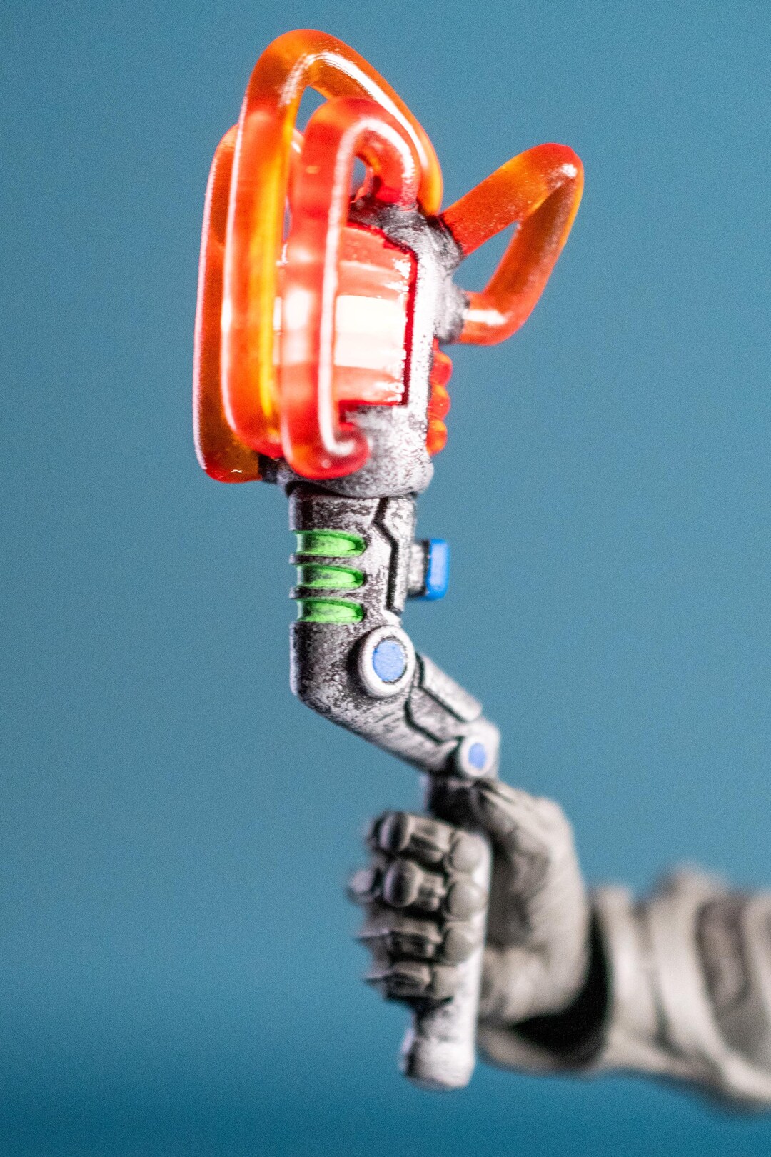 3D Printed Light-up Sci-fi Torch for 1/12 to 1/10 Scale Action Figures ...