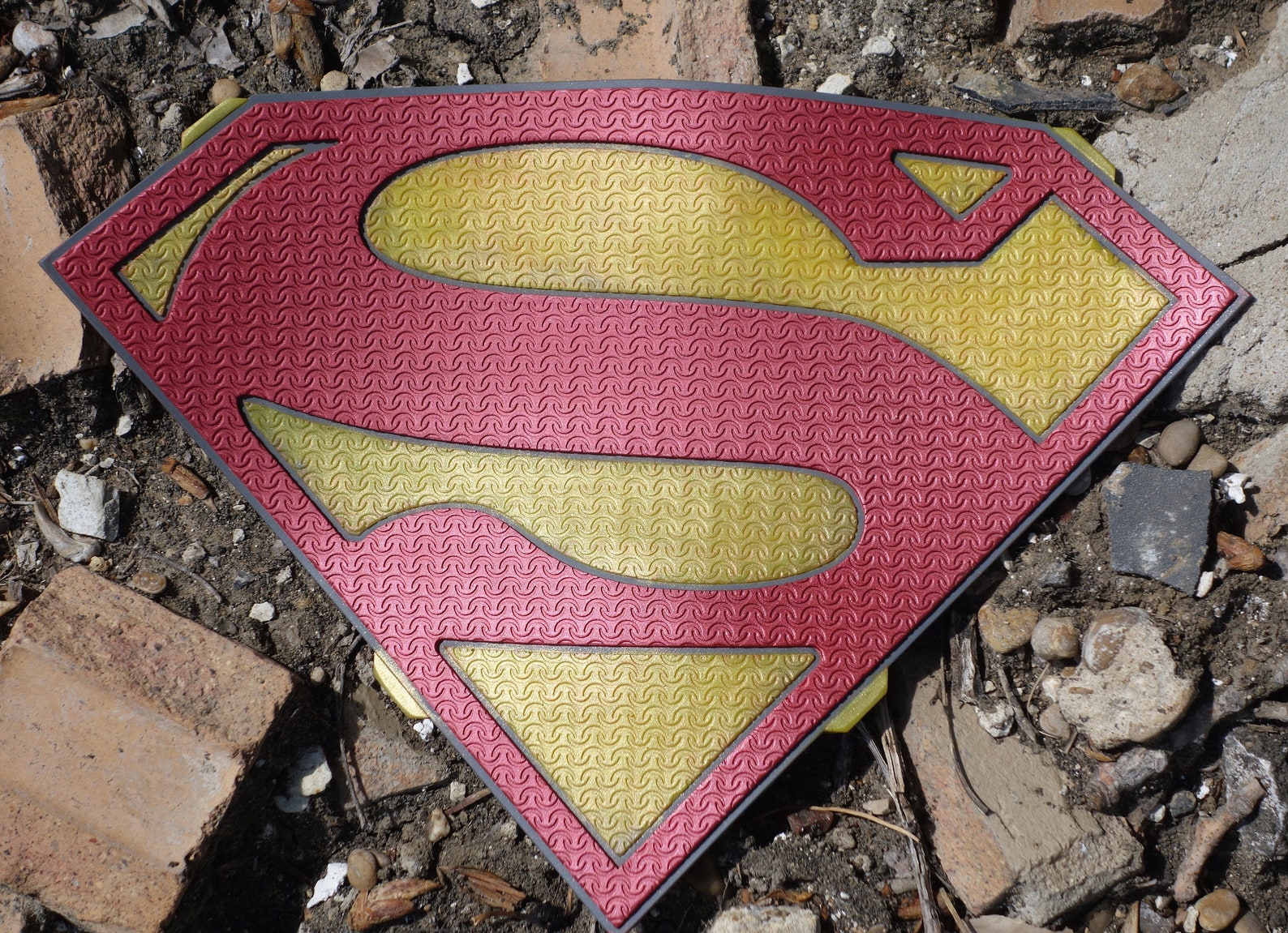 C W Super-mammal Chest Emblem | Etsy