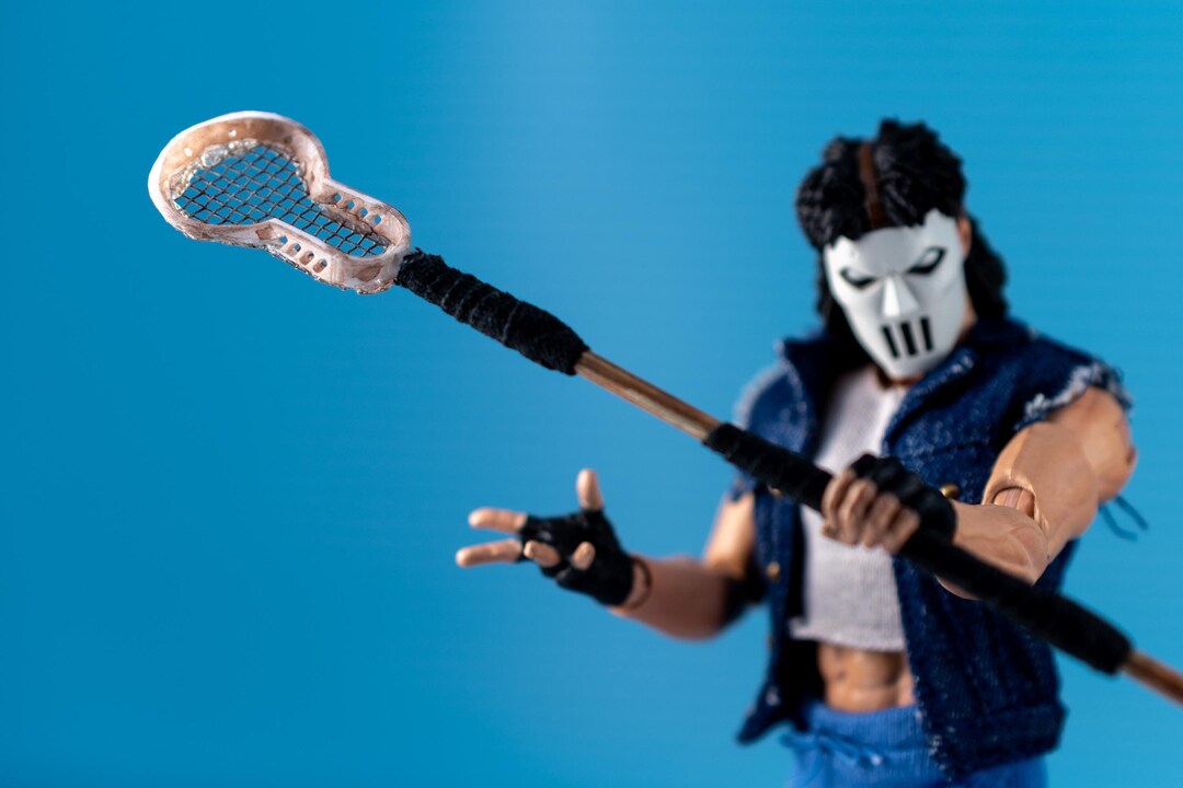 Handmade Weathered Lacrosse Stick for 1/12 to 1/10 Scale Action Figures ...