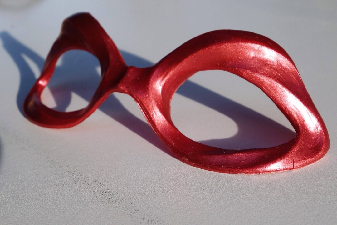 Rubber Superhero Mask // Domino Mask // Uzumaski - Etsy