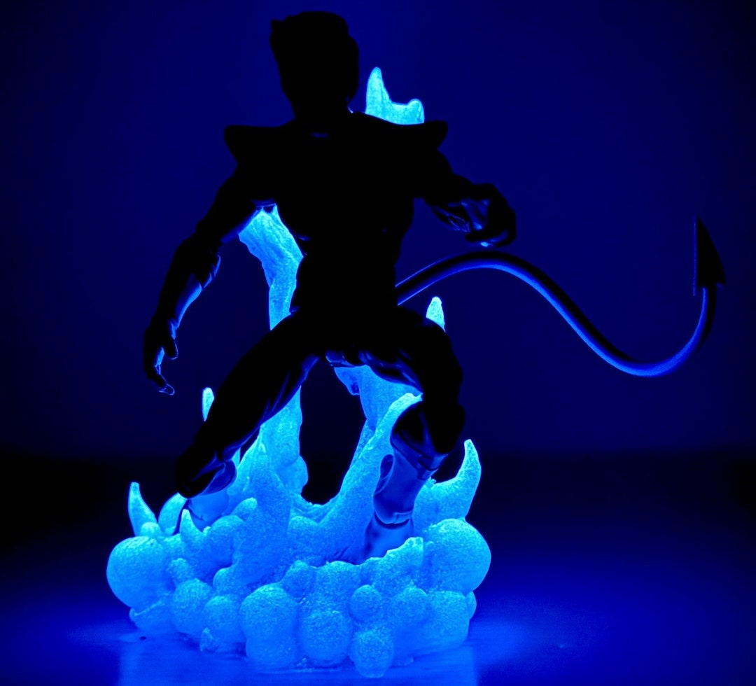 Glow in the Dark Sulfurous Teleportation Smoke Stand for 1/12 Scale ...