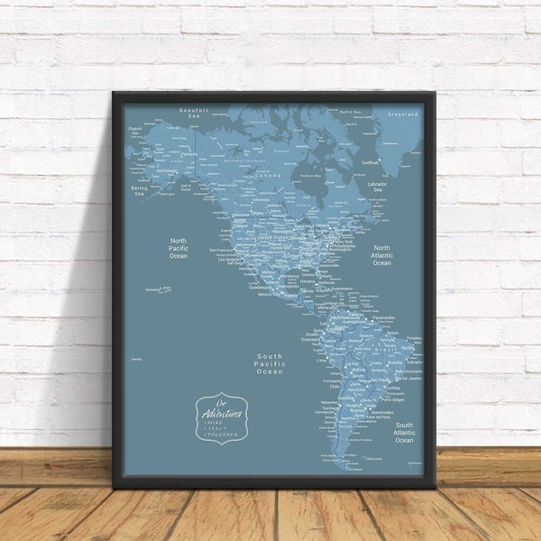 Push Pin Map - Etsy