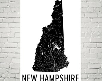 New hampshire art | Etsy