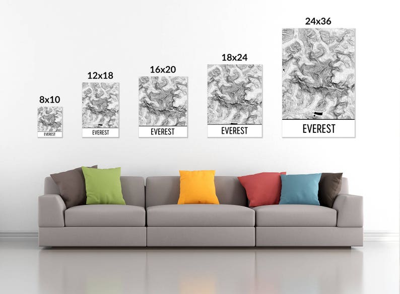 Burlington NJ Map Art Print, Modern Wall Decor - Etsy