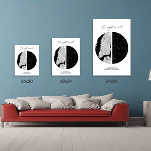 Custom Valentine's Day Gift, First Date Gift, the Night We Met, Our ...