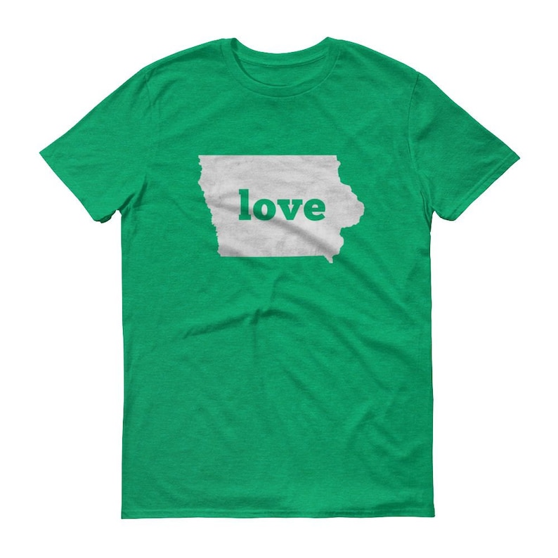 Iowa Shirt Iowa TShirt Iowa Love Shirt Iowa Tee Iowa State | Etsy