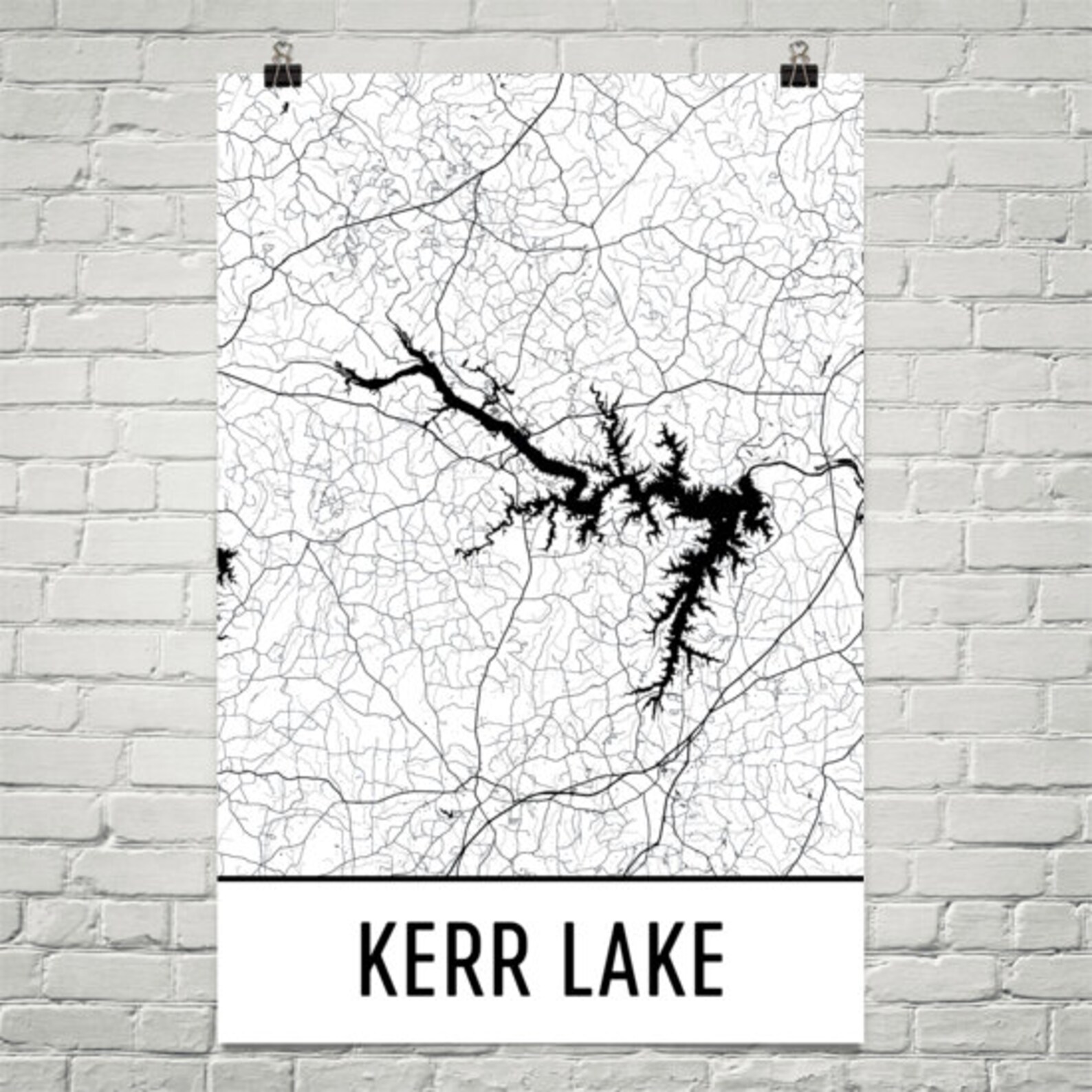 Kerr Lake North Carolina, Buggs Island NC, Kerr Lake Map, North ...