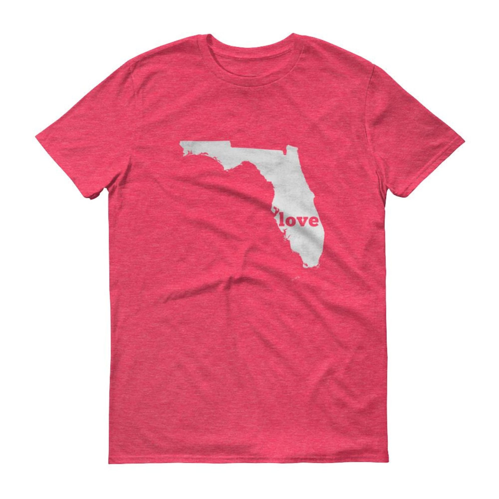 Florida Shirt Florida Tshirt Florida Love Shirt Florida - Etsy