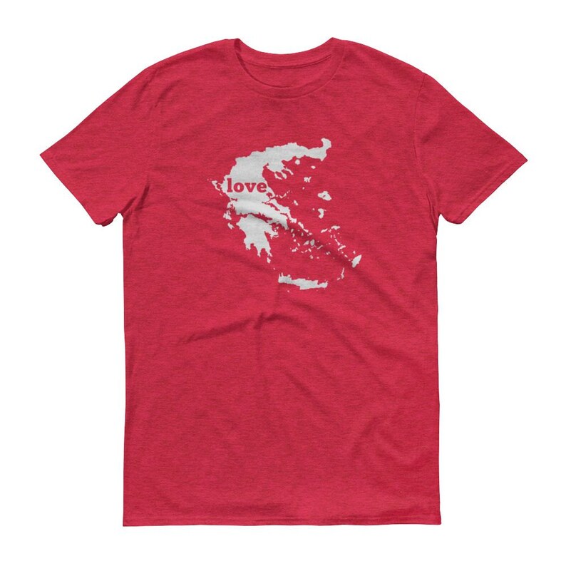 Greece Greek Shirts Greek T Shirt Greek Tshirt Greece Map - Etsy