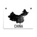 China Map, Map of China, Chinese Art, Chinese Wall Art, China Print ...