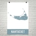 Nantucket Map Nantucket Art Nantucket Print Nantucket Sign - Etsy