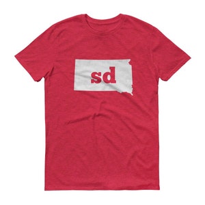 South Dakota Tshirt, South Dakota, South Dakota Shirt, SD Shirt, South ...