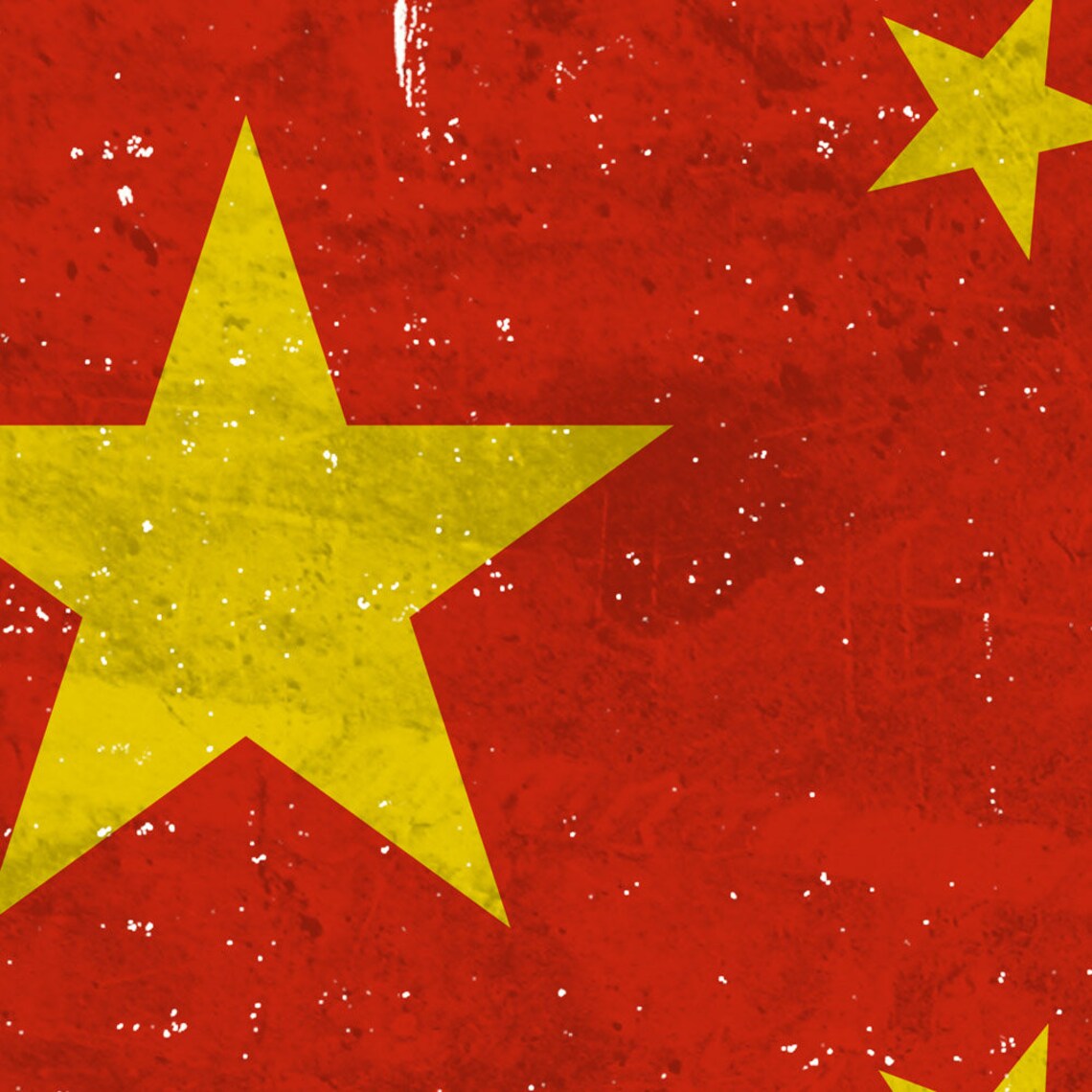 China Flag China Flag Art Chinese Flag China Flag Wall Art | Etsy