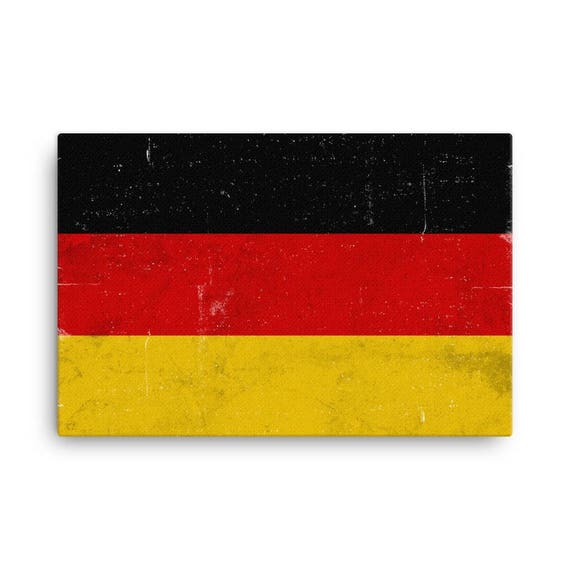 Germany Flag Germany Flag Art German Flag Germany Flag Wall | Etsy