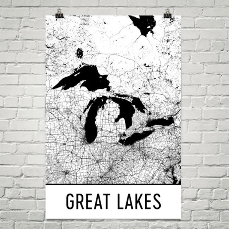 Great Lakes Art - Etsy