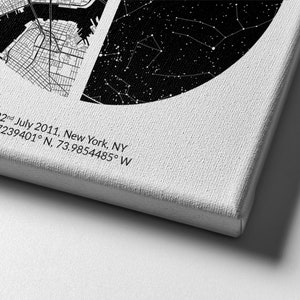 Custom Valentine's Day Gift, First Date Gift, the Night We Met, Our ...