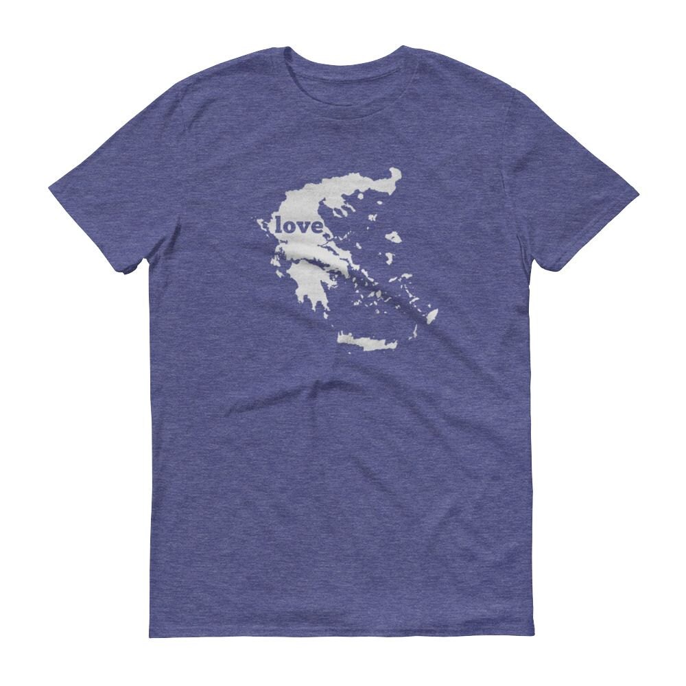 Greece Greek Shirts Greek T Shirt Greek Tshirt Greece Map - Etsy