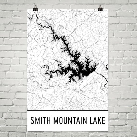 Smith Mountain Lake Va Map