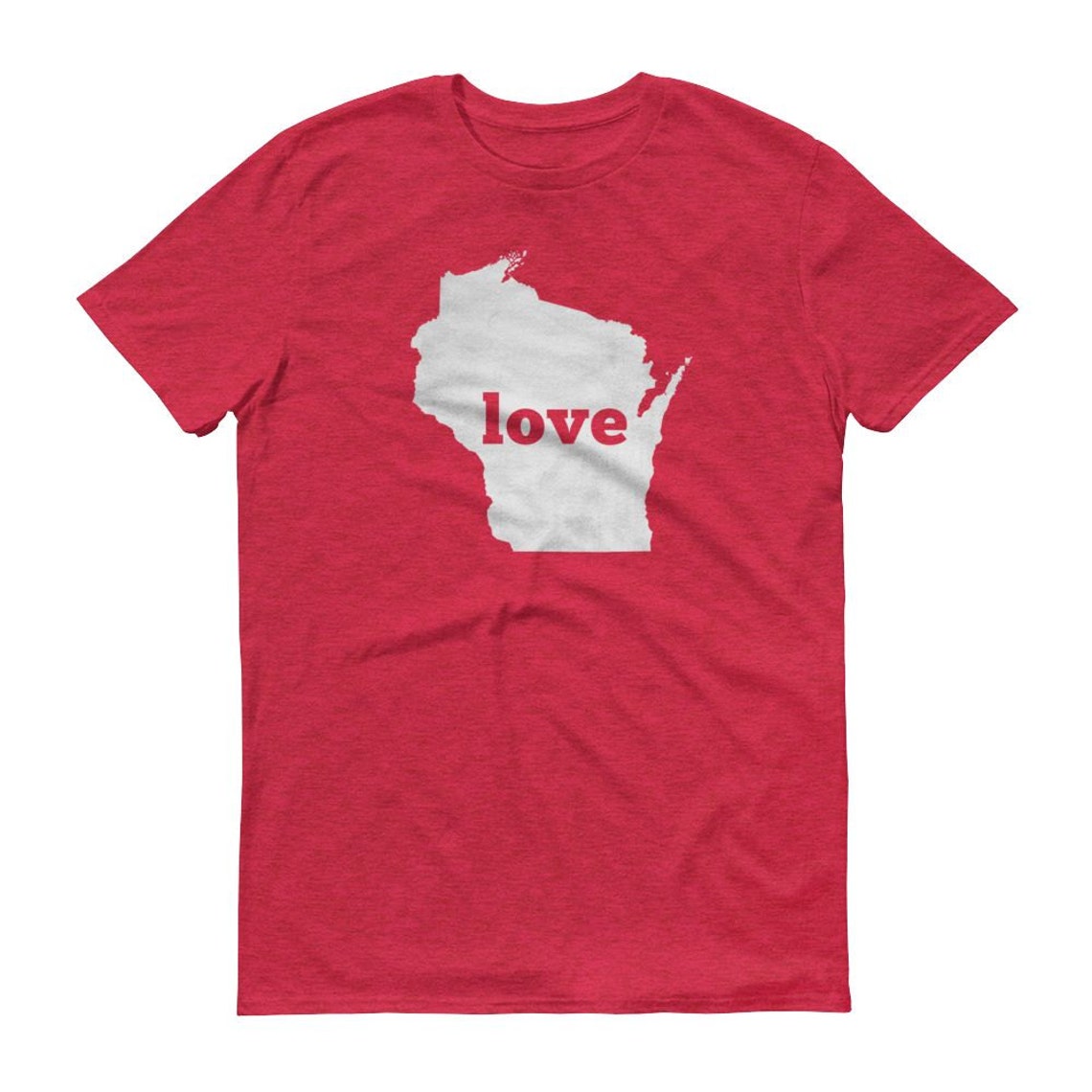 Wisconsin Shirt Wisconsin Tshirt Wisconsin Love Shirt - Etsy