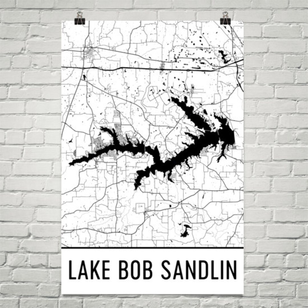 Lake Bob Sandlin Texas, Lake Bob Sandlin TX, Lake Bob Sandlin Map ...
